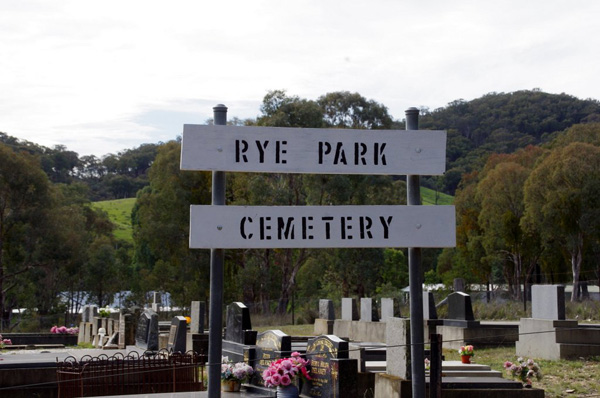 Australian Cemeteries - New South Wales- Rye Park Cemetery