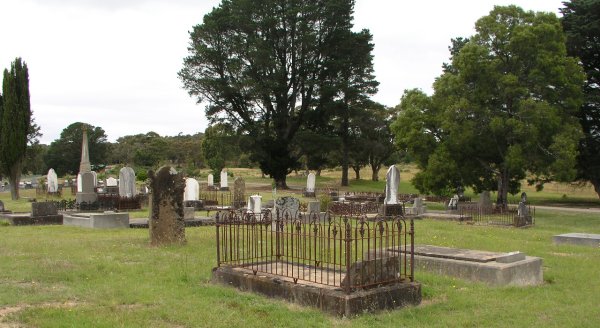 Australian Cemeteries - Victoria -Buninyong Cemetery